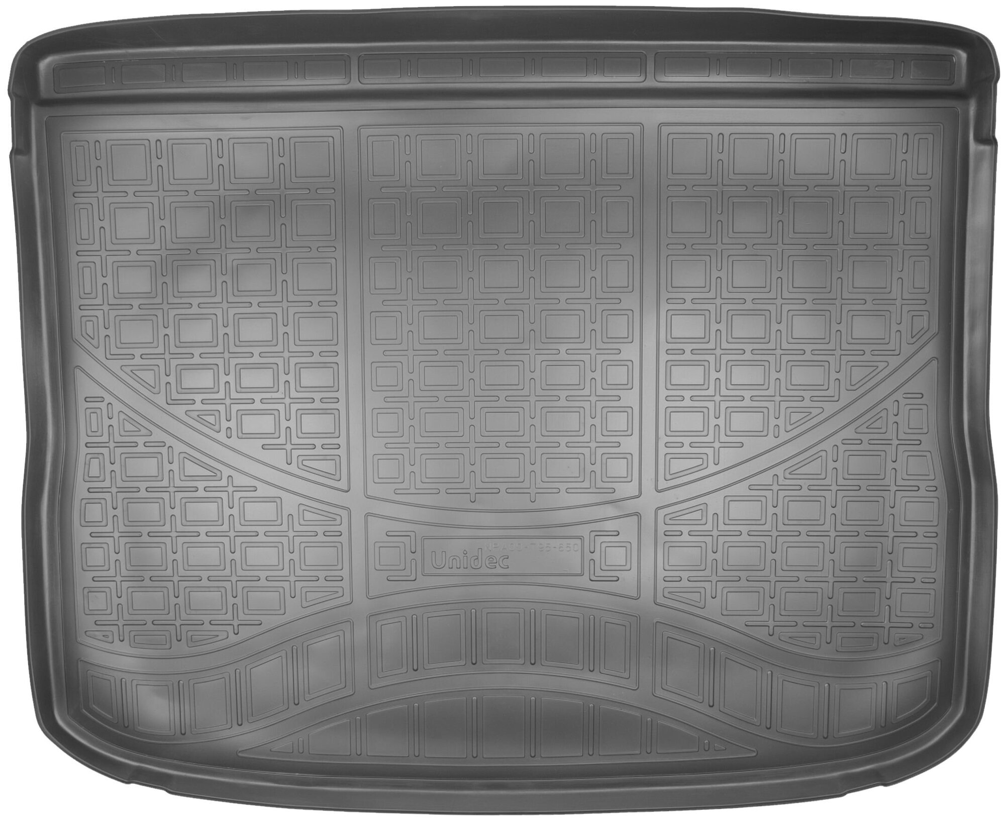 Авторусь NORPLAST Коврик в багажник полиуретан NORPLAST VW Tiguan, 2013- черный 1 шт. NPA00-T95-650