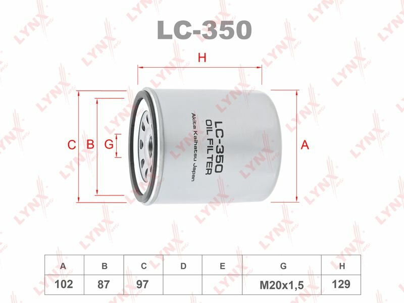Isuzu Trooper I (UBS) 2.2 D (C223-T) (1983-1991), япония Фильтр масляный, Исузу Трупер 1
