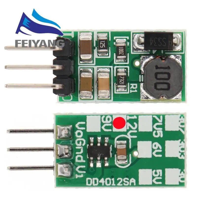 Понижающий преобразователь напряжения SONGXIN LIGHT DD4012SA 5-40В 1A, 12V