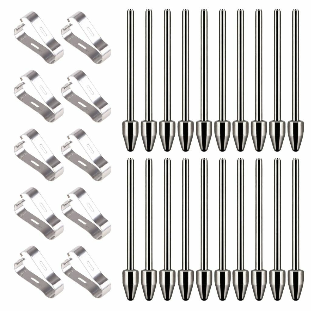 10 комплектов, Samsung S6 S7 + S8 S9 S23 наконечник из титанового сплава-20 наконечников, зажимов