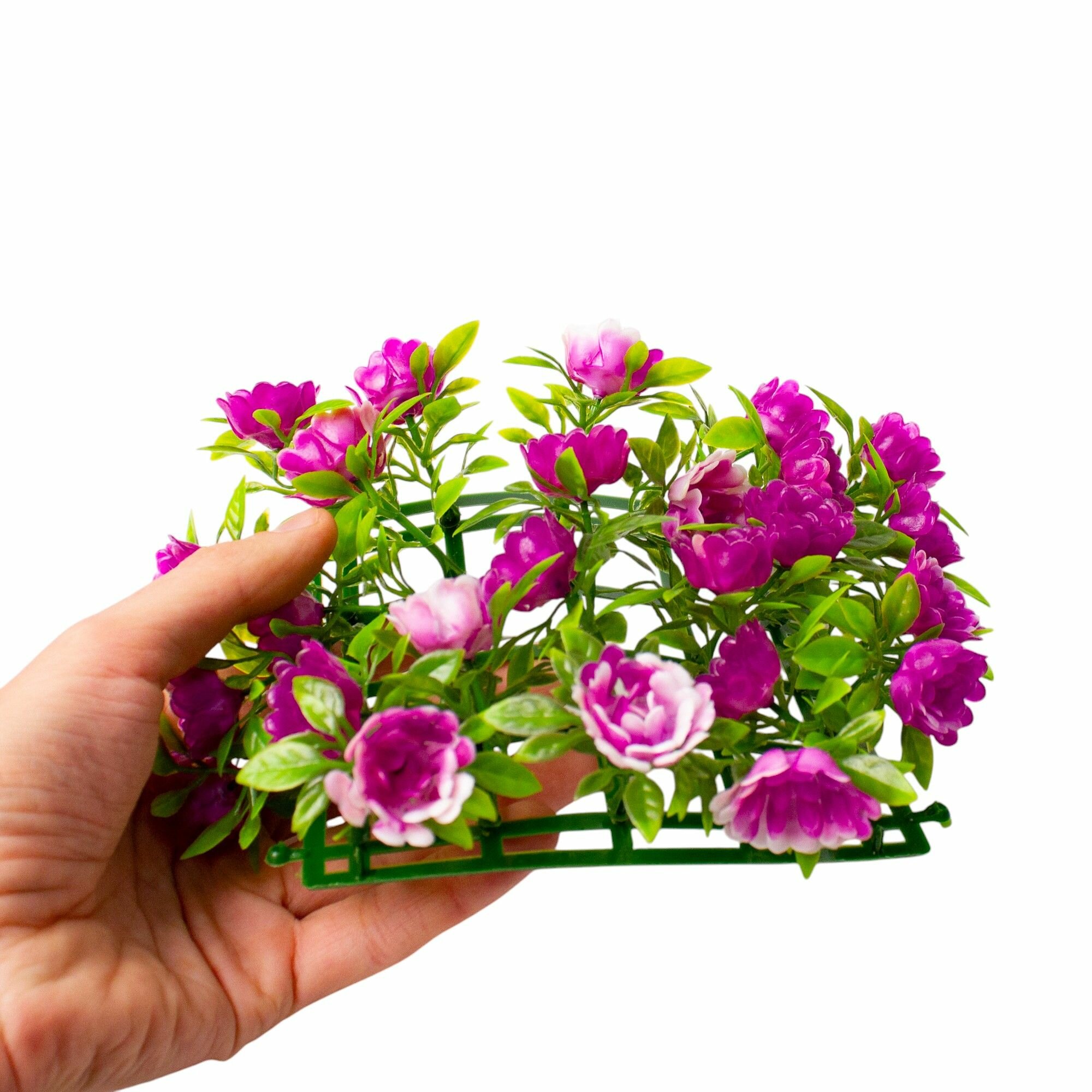 Коврик под грунт из искусственных растений для аквариума Hailea малый P-21 (15x15 см.)