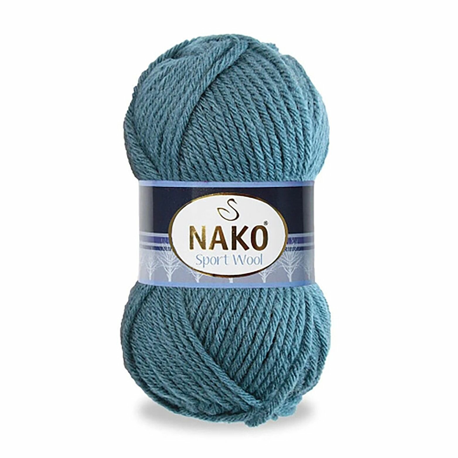 5 Мотков, Nako SPORT WOOL, 25% Шерсть, 75% Премиум акрил / 100 гр. - 120 м, цвет-185
