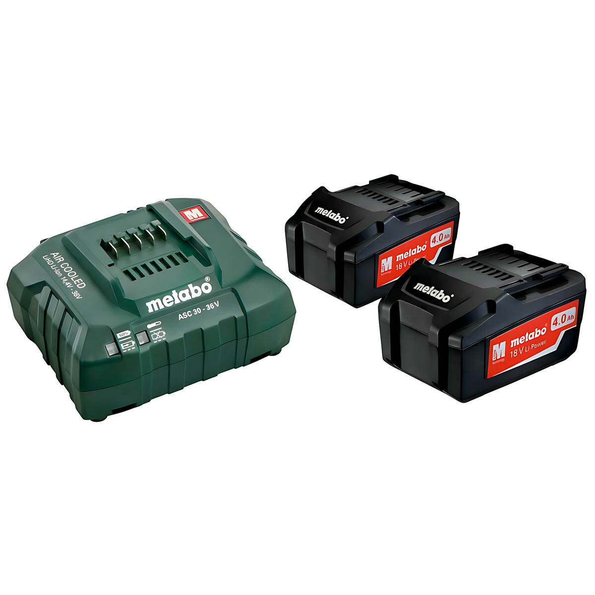 Набор (2 х 18V, 4.0Ah + ЗУ) Basic-Set 4.0 METABO RU_685050000