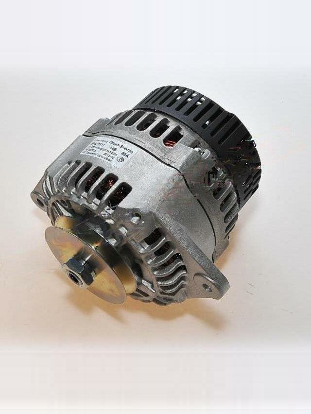 Генератор ВАЗ 21214, Нива, инжектор, 80А, КЗАТЭ, 9412.3701, 21214-3701010-00