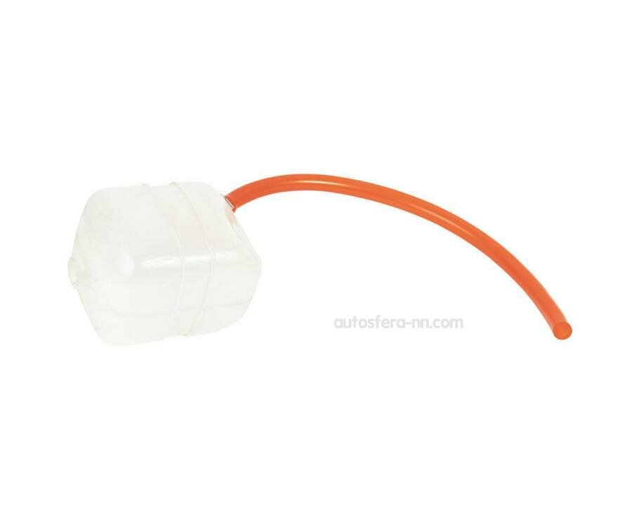 GAZ 31021311009 Бачок расширительный 3102 со шлангом (ГАЗ) (Оригинал)