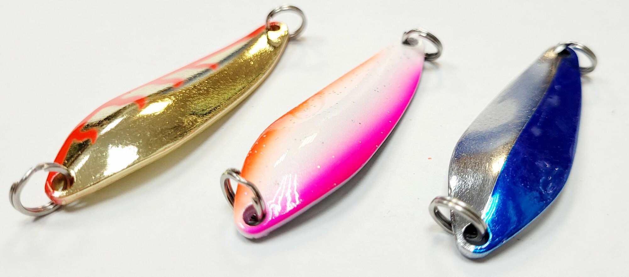 Лососевая блесна для ловли на течении Grows Culture Bait 17 гр. микс 7