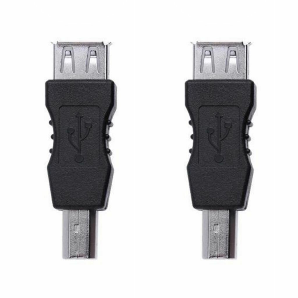 Многофункциональный адаптер-переходник с интерфейсом USB A от женщины к принтеру-мужчине