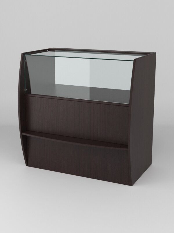 Прилавок "дюна" №2, Дуб Венге. Производитель товара - компания Westcom.