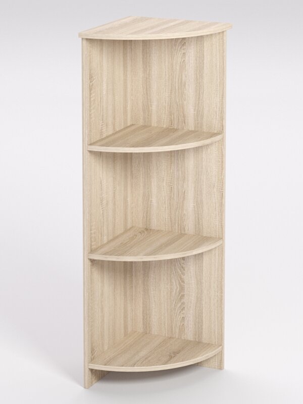 Угловой офисный стеллаж "Вектор" СР-22, Дуб Сонома. Производитель товара - компания Westcom.