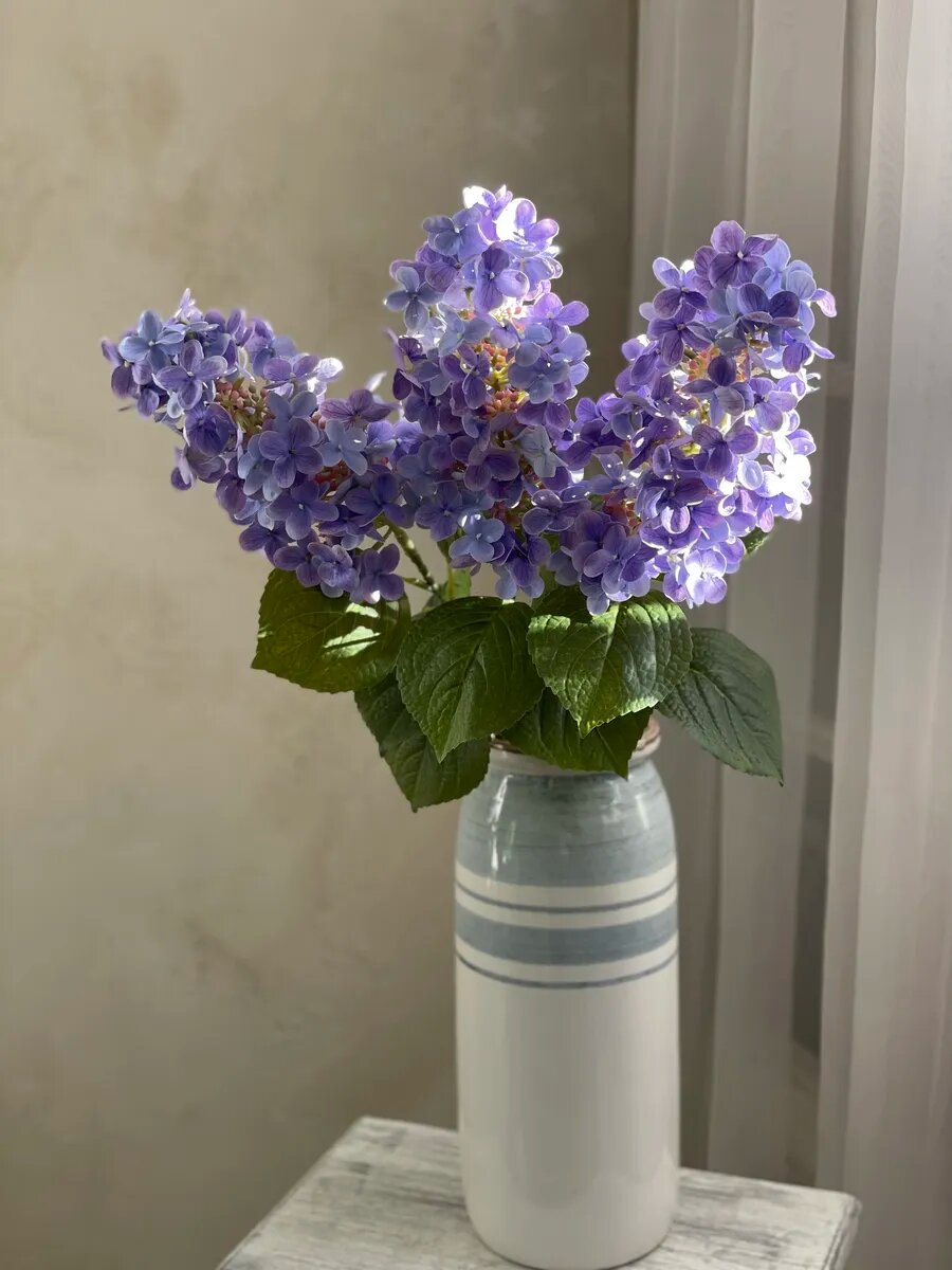 Искусственные цветы Гортензия