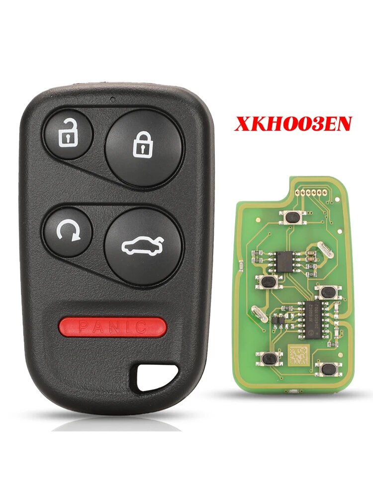 XHORSE jingyuqin XKHO03EN Универсальный дистанционный брелок для ключей VVDI с дистанционным запуском и кнопкой багажника