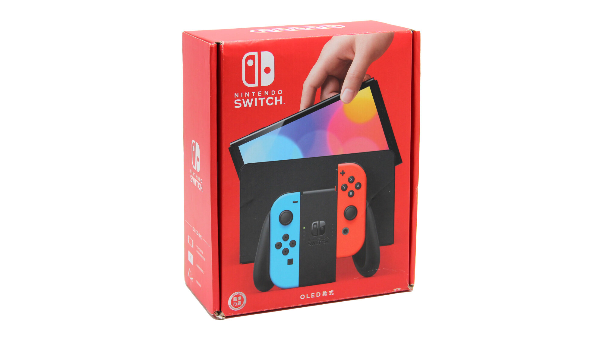 Игровая приставка Nintendo Switch OLED Neon В Коробке