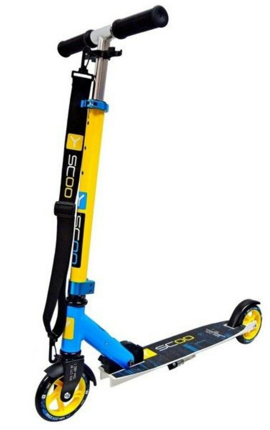 Детский 2-х колесный самокат Y-scoo RT "Сity 125" - Montreal Yellow