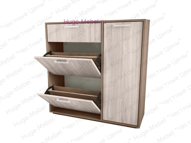 Обувница "Дели-4 шимо" Huge Mebel . Ширина 960 Высота 1020. Обувницы