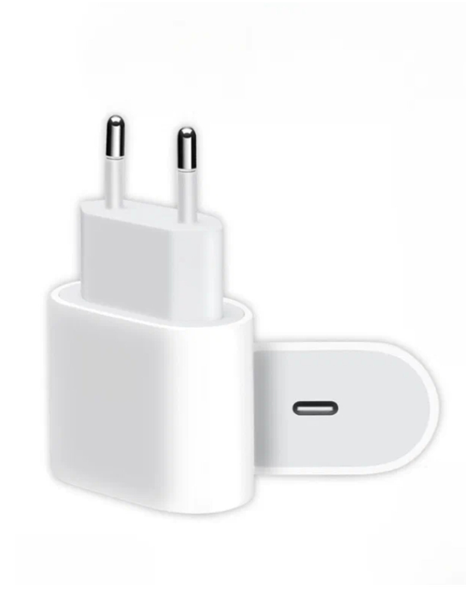 Быстрая зарядка для iPhone 15 и 16 серии (Plus, Pro, Pro Max) / Адаптер питания 35W + кабель (USB Type-C - USB Type-C)