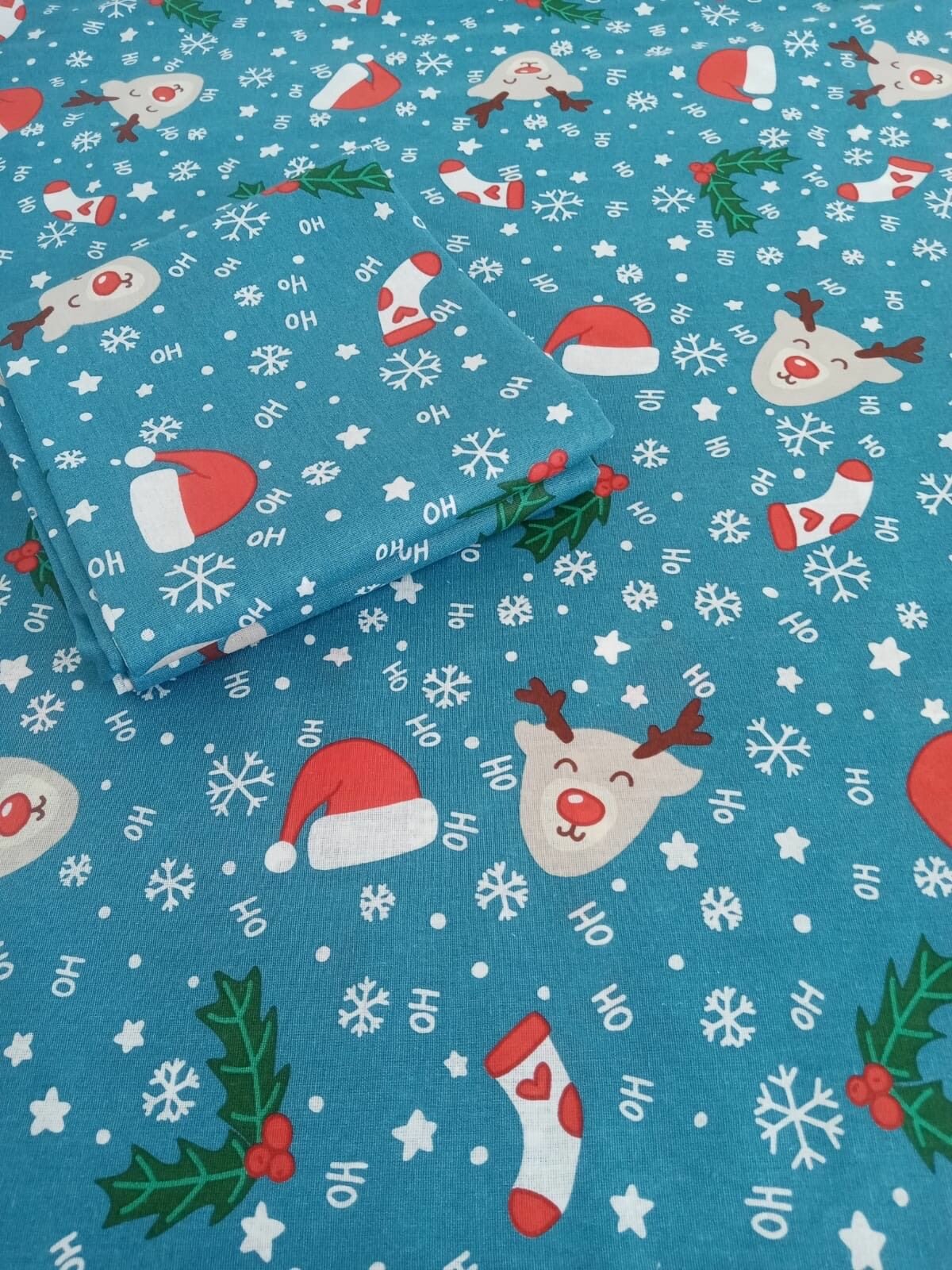 Скатерть новогодняя 120х150