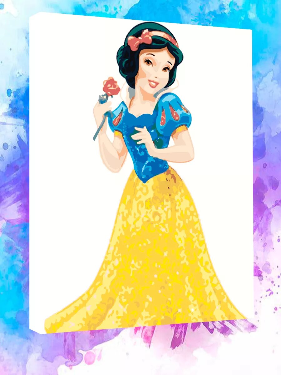 Картина по номерам Белоснежка Дисней Мультфильм