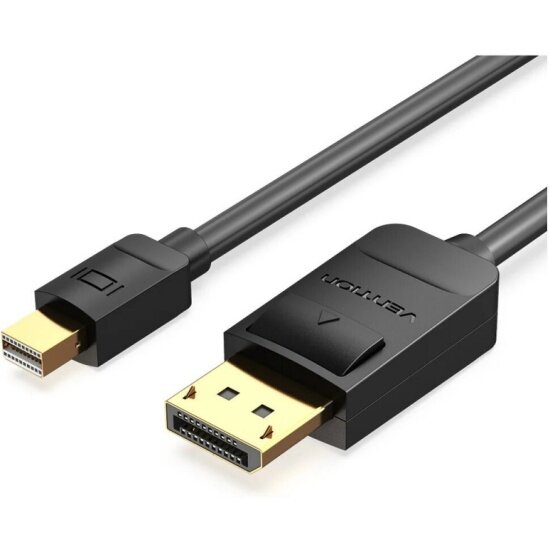 Кабель Vention DisplayPort v1.2 20M/Mini DP M - 3м черный