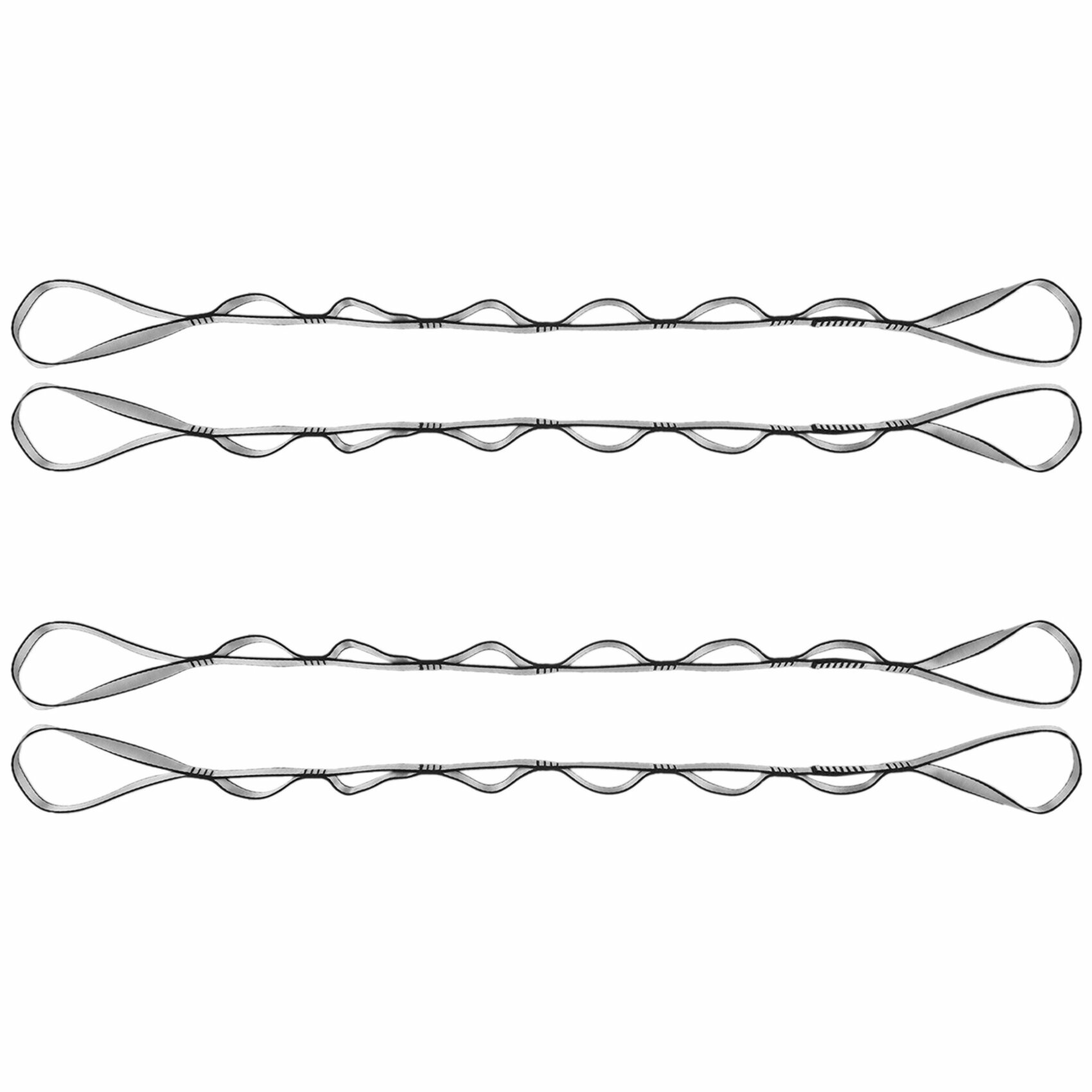 4 нейлоновые цепи Daisy Chains для альпинизма и кемпинга регулируемые, прочные, универсальные ремни для гамаков, йоги и активного отдыха
