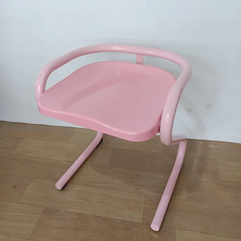 Скандинавский обеденный стул современный простой домашний стул для отдыха гостиная спальня Железный стул