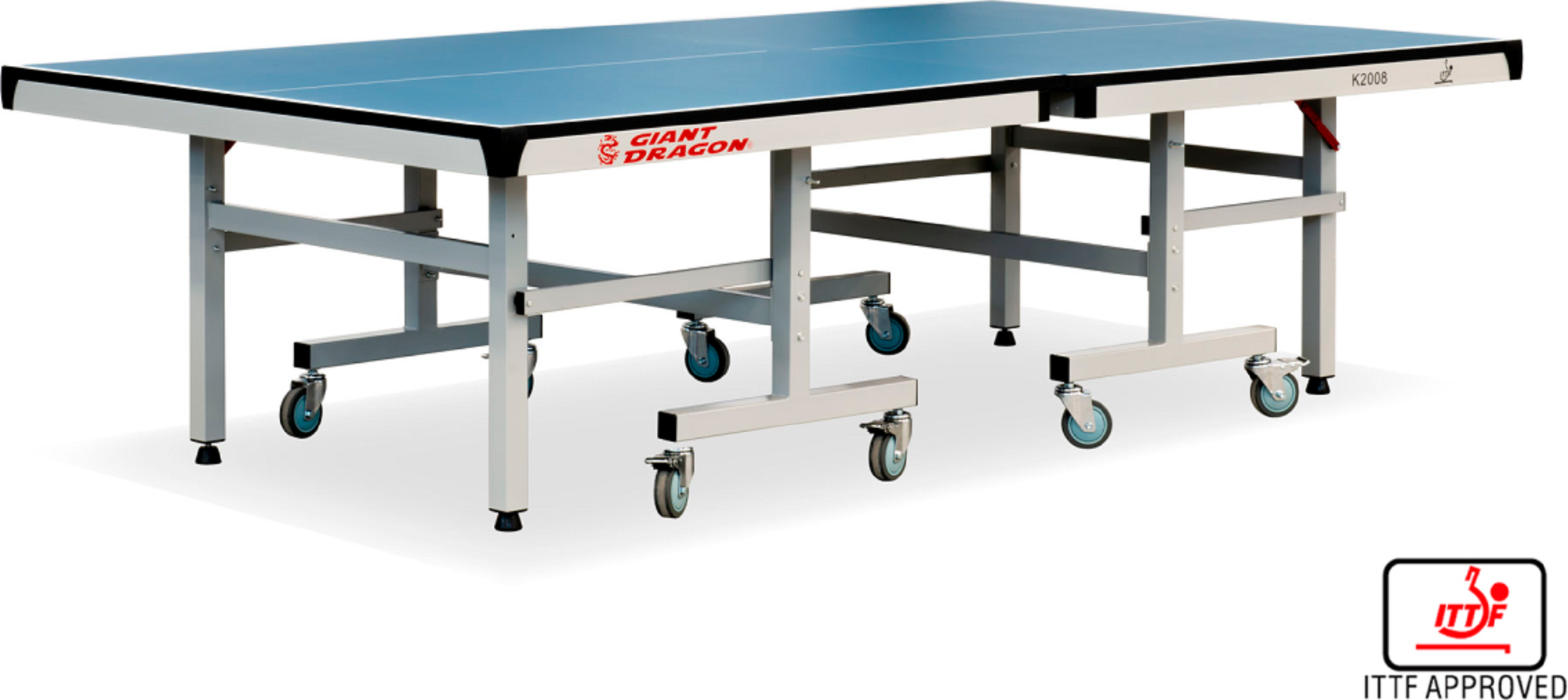 Теннисный стол WEEKEND складной для помещений K-2008 ITTF Indoor (274 Х 152.5 Х 76 см) с сеткой Y