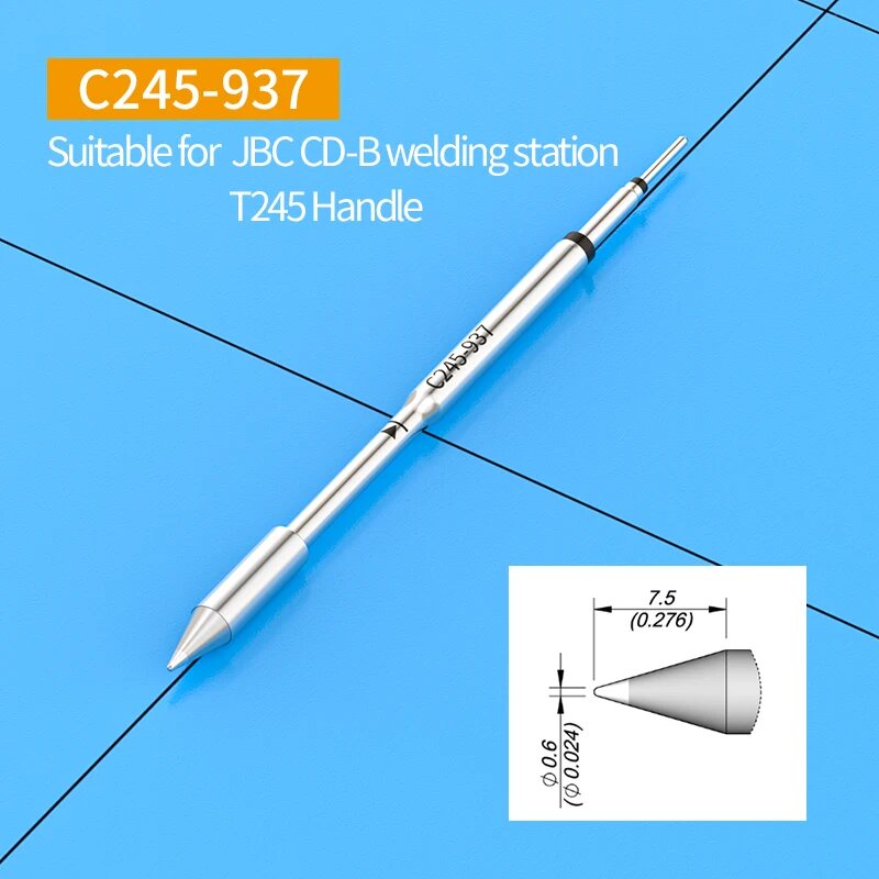 Наконечник конусного типа C245 (C245-029, C245-030, C245-032, C245-034, C245-041, C245-107) C245-937