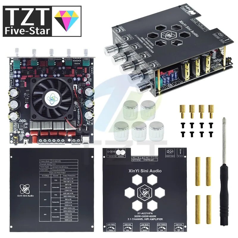 Bluetooth усилитель TZT XY-AS21HPA 2.1