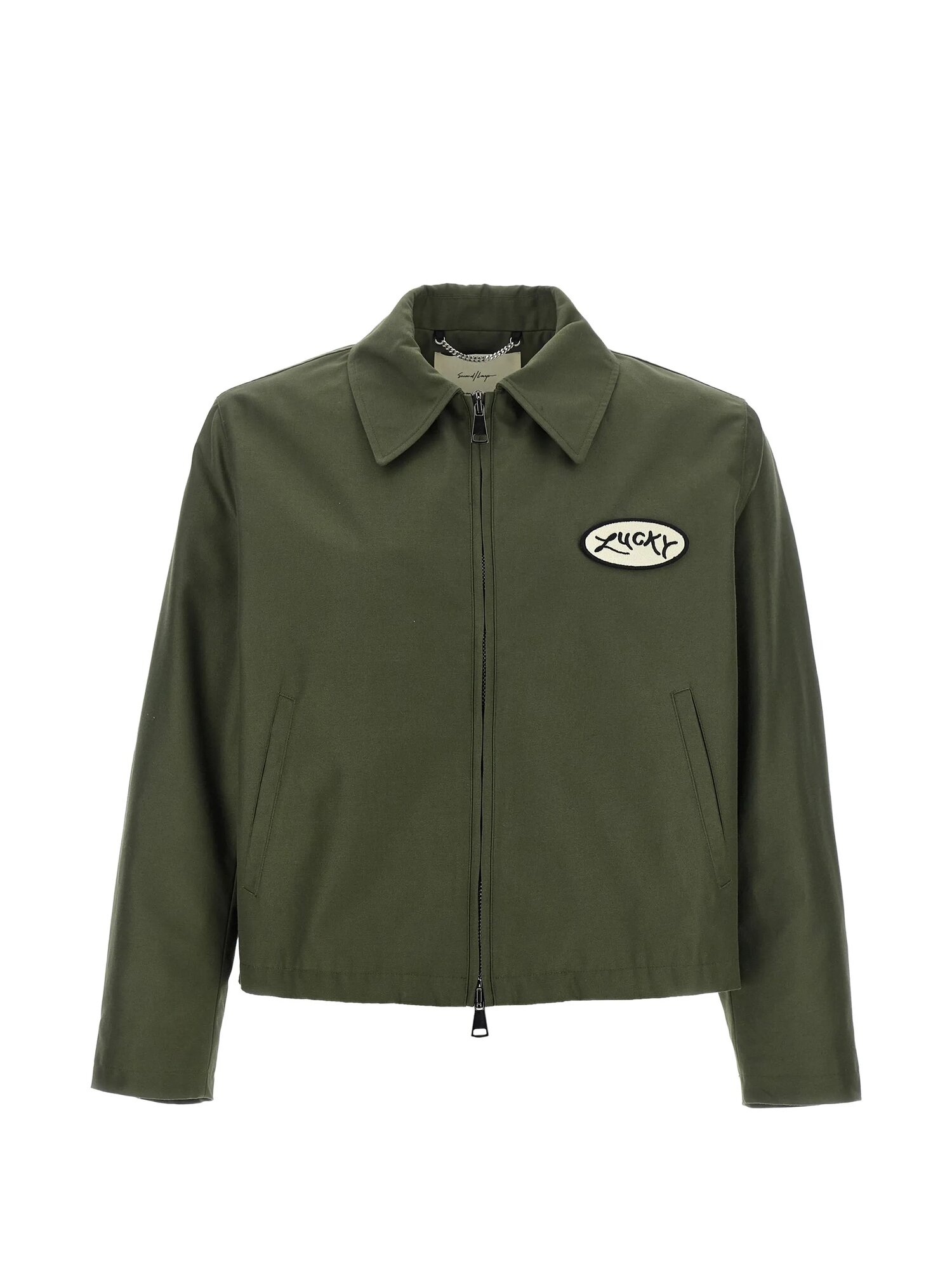 Куртка Lucky Station patch-detail zip-up jacket
