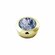Кольцо, Swarovski Zirconia, ширина 1.2 мм