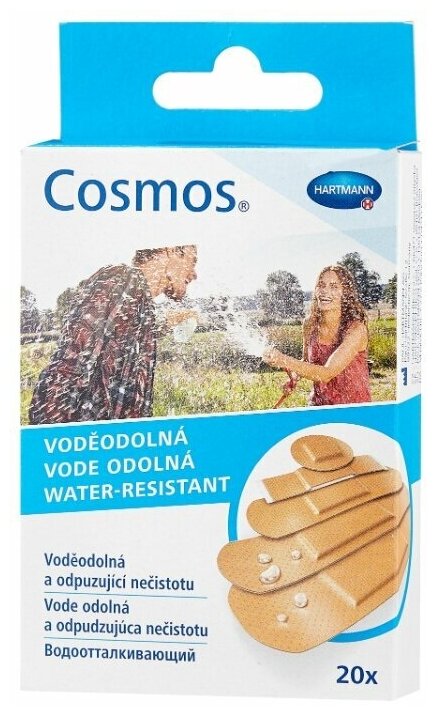 Пластырь COSMOS Water-resistant 5 размеров N20