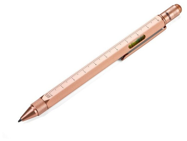 Troika PIP20/RG Ручка шариковая многофункциональная "CONSTRUCTION", 150 х 10 х 10 мм
