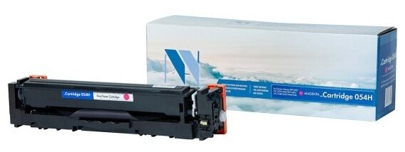 Тонер-картридж NV Print совместимый NV-054H Magenta для Canon i-Sensys LBP-620/621/623/640/MF-640/641/642/643/644/645 (2300k)