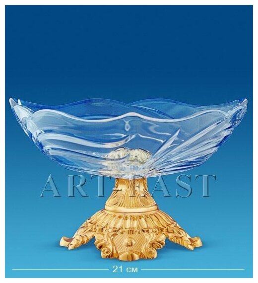 Фруктовница хрустальная (Юнион) AR-1091/ 1 113-601586