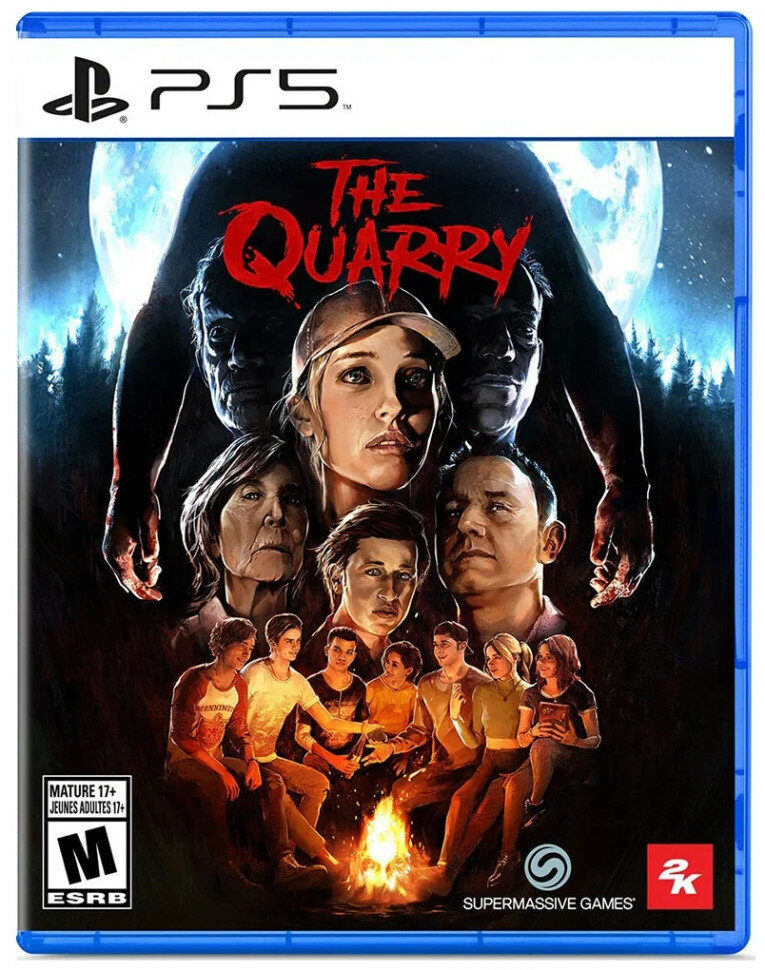 Игра The Quarry (PS5) б/у, Полностью Русский