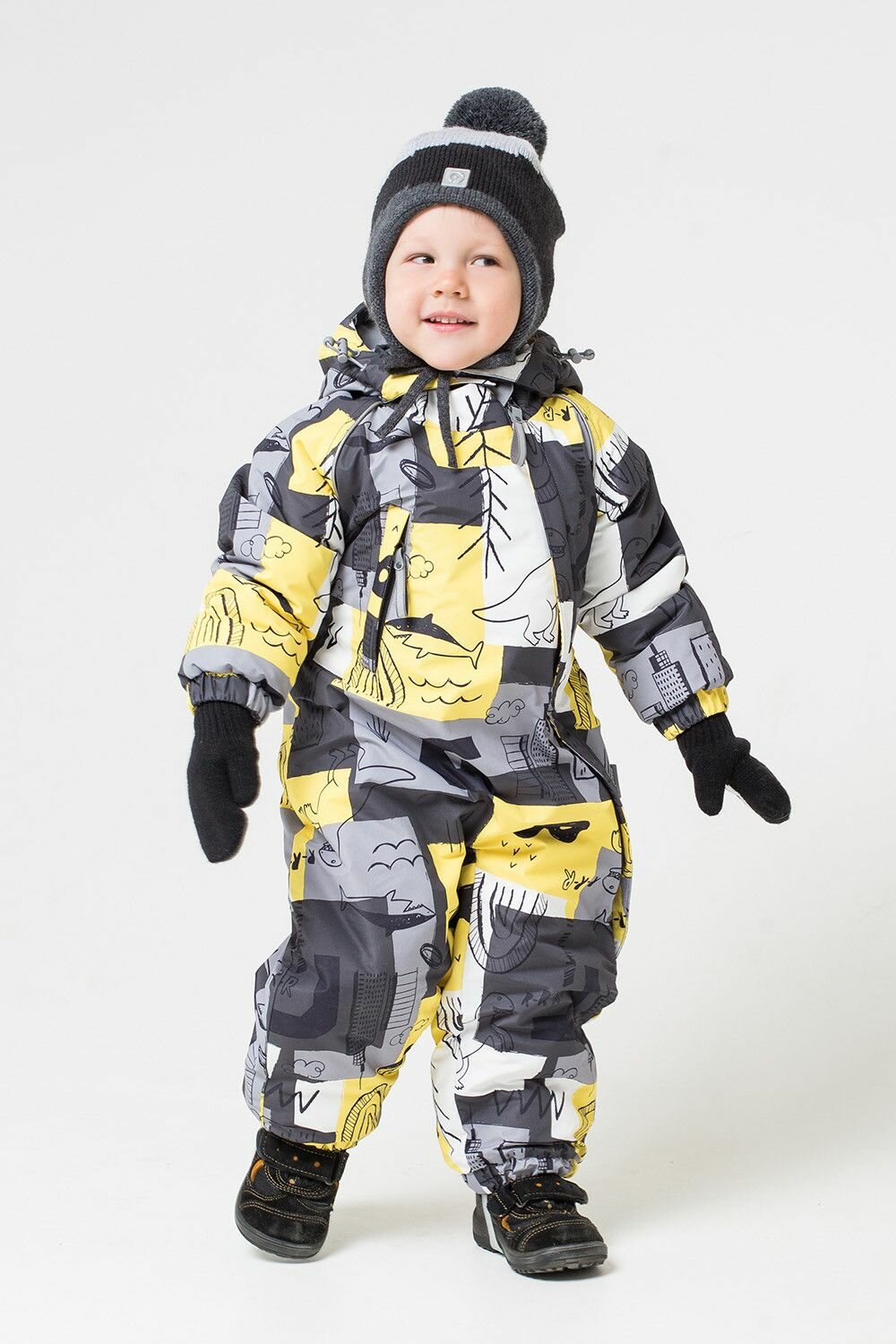 Комбинезон утеплённый