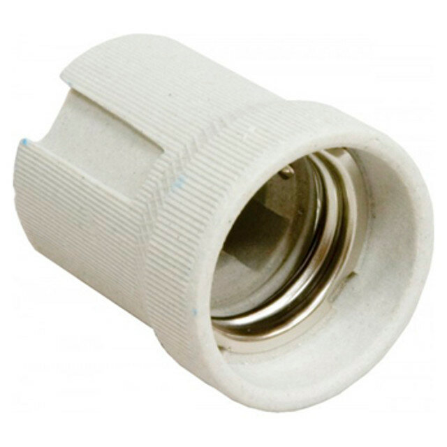 ВЭП свет патрон Е27 керамический белый для светильников и потолочных приборов