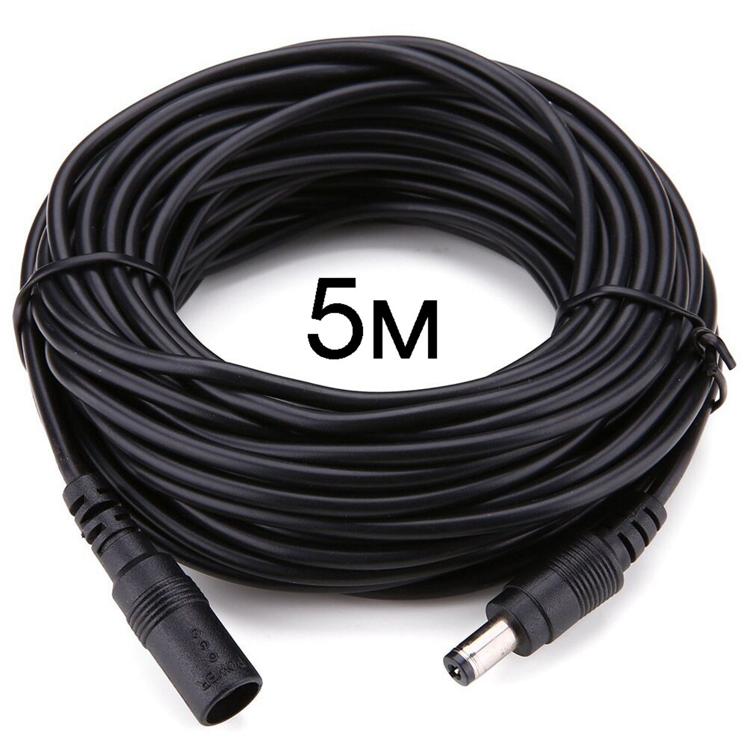 Кабель удлинитель питания для ip камеры видеонаблюдения провод видеокамеры 5.5*2.5мм