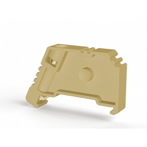 Упор на DIN-рейку MR35, с винтом, (бежевый); KD 3 {0.0.0.4.95040} (100 шт/упак)