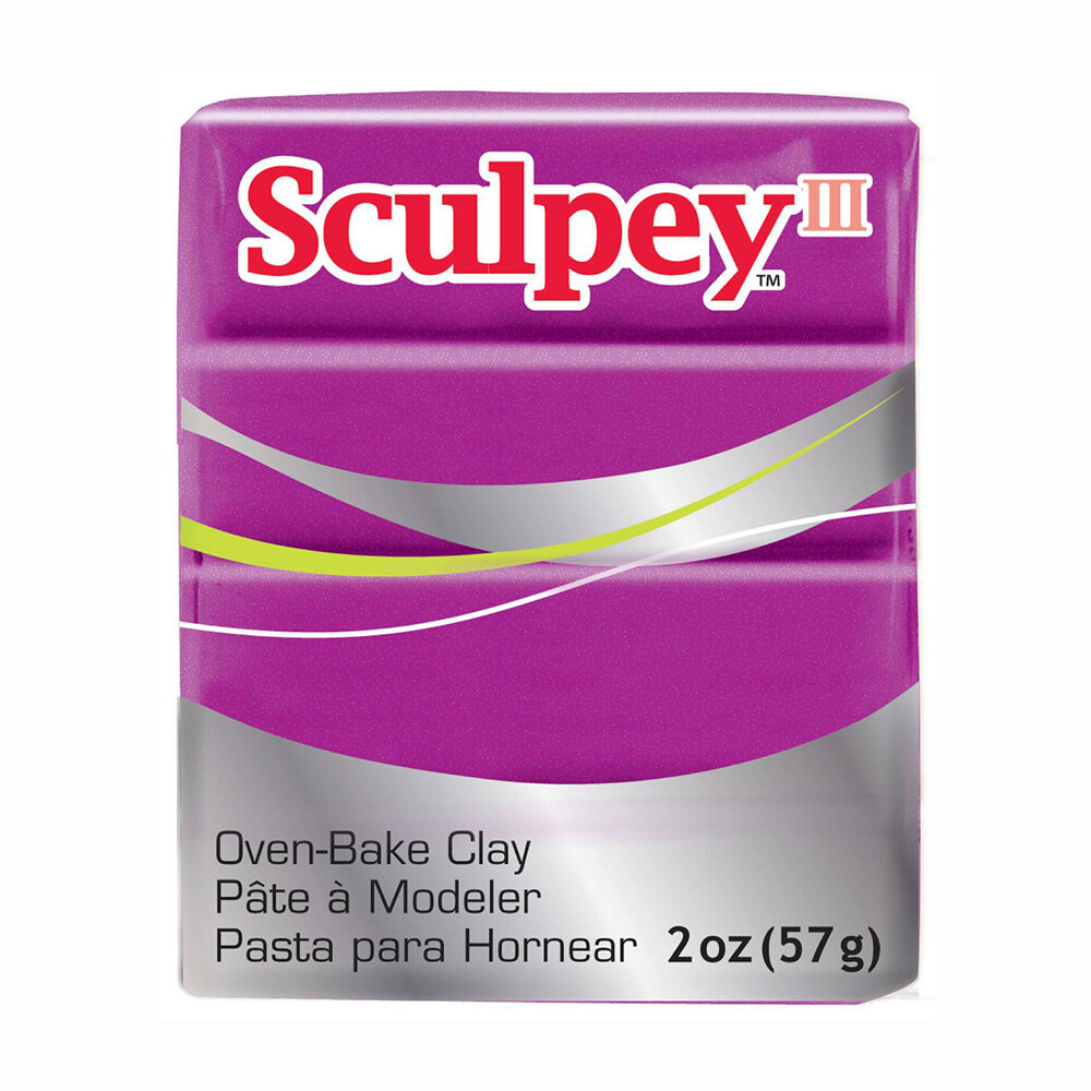 Полимерная глина "Sculpey" III S302 57 г 1112 лилово-жемчужный