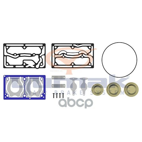 РМК компрессора wabco 4127040270 RVI Premium DXI11 полный Yumak арт. RK01712
