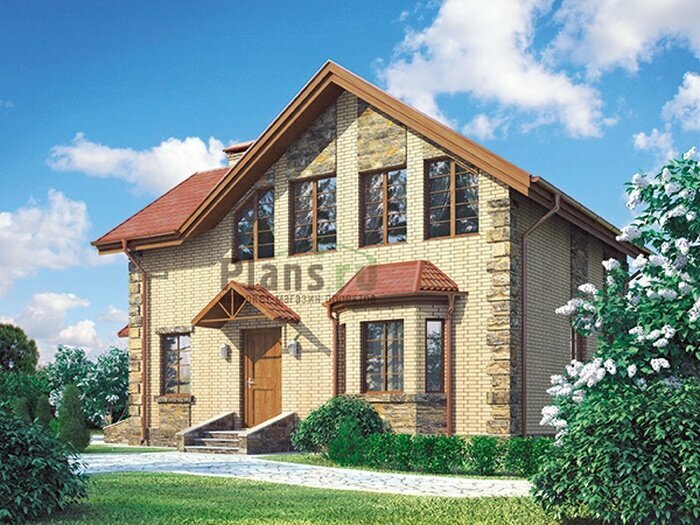 Проект дома Plans-62-79 (125 кв. м, газобетон)