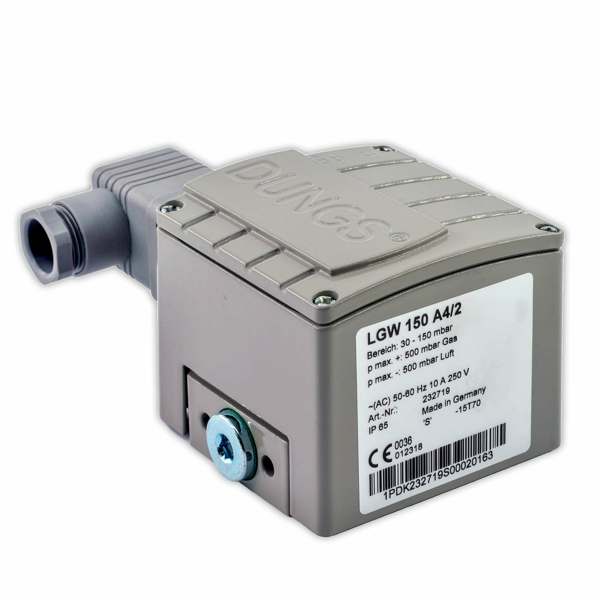 Дифференциальное реле давления DUNGS LGW 150 A4/2 IP65 G3 арт.232719