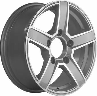 Колесный диск Khomen Wheels KHW1614 6.5x16 5*139.7 ET35 D98.5 F-Silver-FP