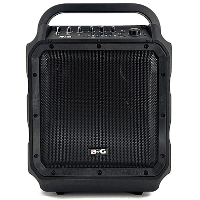 BG KPA-08WEN Акустическая система, переносная, аккумулятор, 60Вт, класс D, 8"+1", USB, MP3, SD, BT, Led подсветка