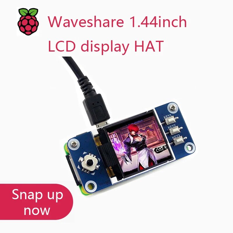 Waveshare 1,44-дюймовый ЖК-дисплей для Raspberry Pi