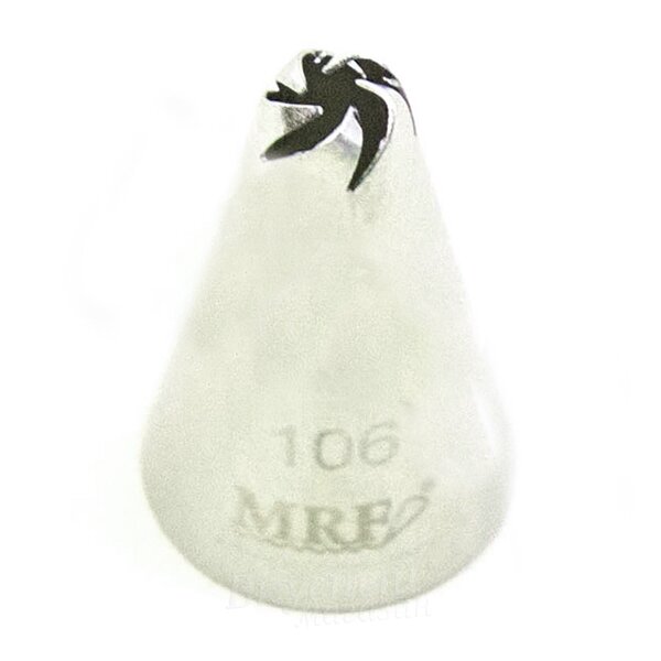 Насадка кондитерская закрытая роза №106 MRF (Набор из 5 шт.)