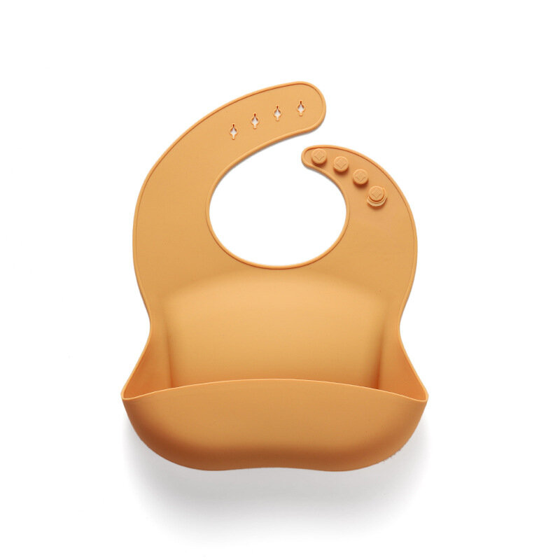 Силиконовый детский слюнявчик оптом, полотенце для еды, слюнявчик для мамы и ребенка, однотонный водонепроницаемый слюнявчик для кормления