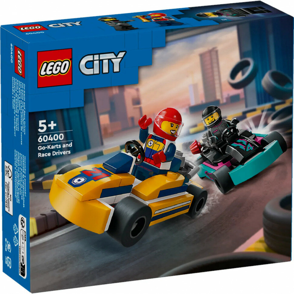 Конструктор LEGO City 60400 Карты и водители