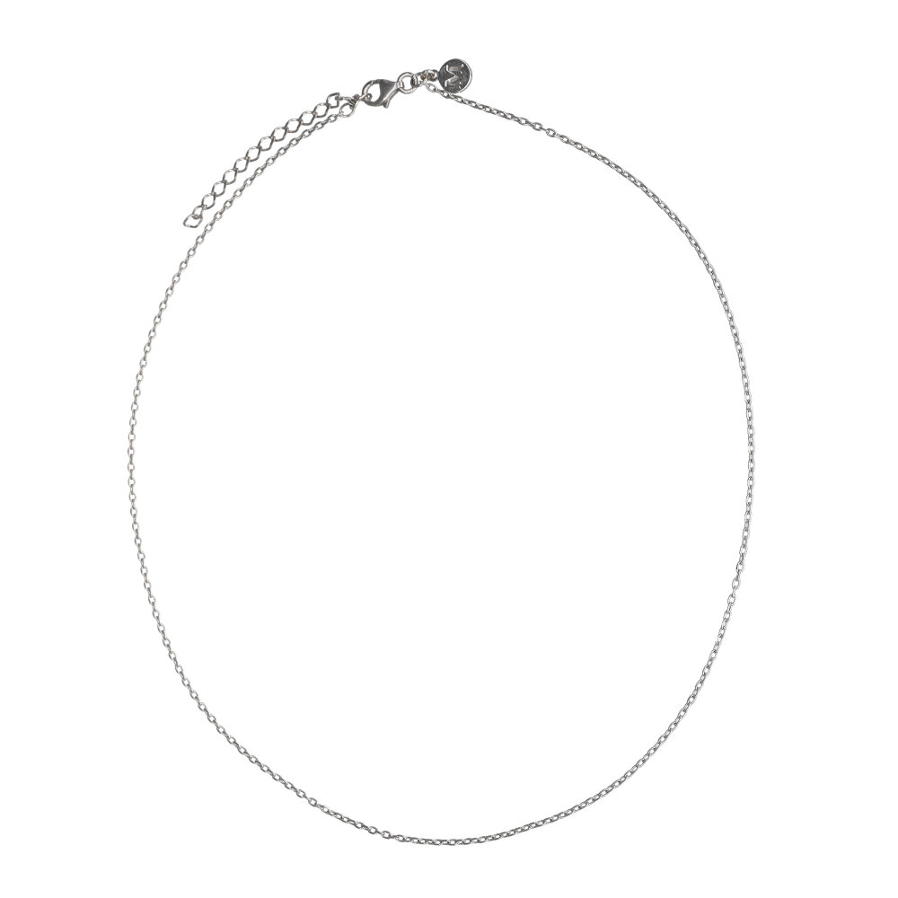 Цепь серебро, 925 проба, родирование