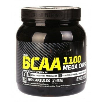 Olimp BCAA Mega Caps 1100 (300капс)